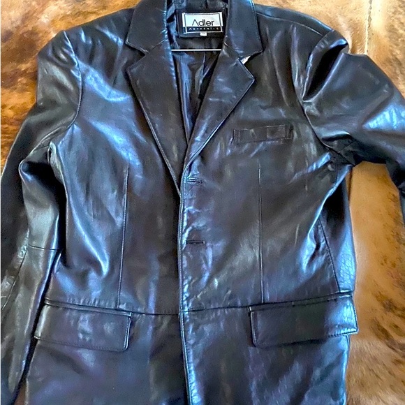 Adler leather company | Jackets & Coats | Mens Leather Jacket | Poshmark
